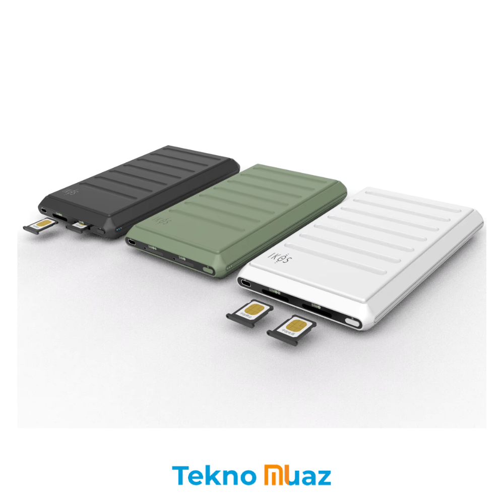 IKOS K7 Çift SIM Adaptörü iPhone Uyumlu 4G Destekli Çift Hat – Tekno Muaz